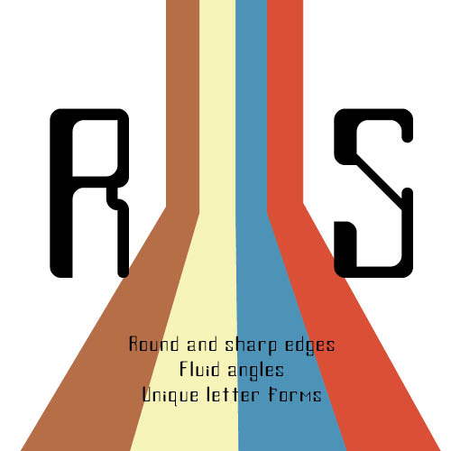 EDGE FLOW | FontStruct